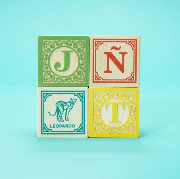 Spanish Alphabet Blocks – Mouton Royal